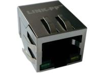 China XFATM11N-CLGY1-4MS RJ45 Modular Jack 10/100Mbps Ethernet Connector for sale