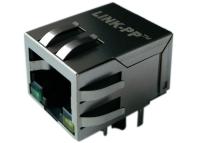 China Rj45 With Integrated Magnetics XFATM2-CLxu1-4MS Cat5 Female Connector for sale