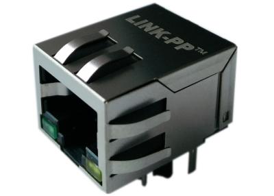 China Rj45 With Integrated Magnetics XFATM2-CLxu1-4MS Cat5 Female Connector for sale
