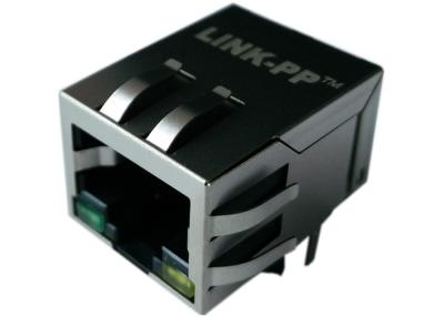 China Modular Jack Rj45 Female XFATM2S-CAxu1-4MS Integrated 10/100Mbps Magnetics for sale