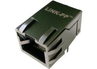 China Rj45 Modular Jack With Magnetics XFATM2-CTxu1-4 Right AngleWith LED for sale
