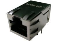 China XFATM2ZA-CT1-4M Magnetics Rj45 Modular jack 10/100Base-T Shield Wo/LED for sale