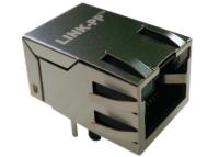 China Magnetic RJ45 Jack XFATM6D-CTxu1-4M PHY Interface With10/100Base-T for sale