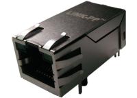 China XFVOIP5Q-CTxu1-4L Rj45 With Integrated Magnetics POE Interface 10/100BT for sale