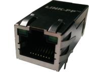 China RJ45 With Integrated Magnetics XFGIG12-CTCG1-4L Ethernet 10/100/1000 Lan for sale