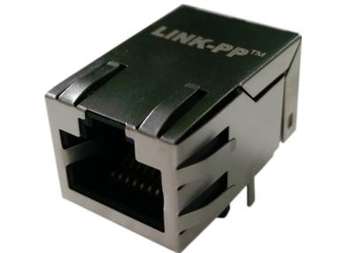 China RJ45 With Integrated Magnetics XFATM9DA-CT1-4M 10/100Base-T Without LED for sale