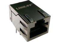 China RJ45 With Integrated Magnetics XFATM9DB-CT1-4M 10/100Base-T None LED for sale