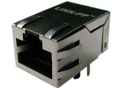 China RJ45 With Integrated Magnetics XFATM9DM-CT1-4M 10/100Base-T None LED for sale