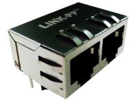 China Multi-port RJ45 XFATM2E-COMBO2-4MS Dual Connector 10/100Base-T Without LED for sale