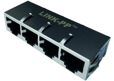 China XFATM10-COMBO4-4M Multi-port RJ45 1x4 Magnetic Connector 10/100BT for sale