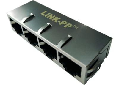 China XFATM2GA-COMBO4-4S Rj45 Quad Port 10/100Base-T Shield Tab-down for sale