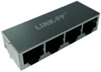 China XFATM9P-COMBO4-2S 10/100Base-T 4 Ports Rj45 Modular Jack Side Entry for sale