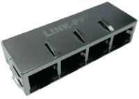 China AR14-4164IR 10/100 BaseT, PoE , LED G/Y, EMI Fingers Tab Down Ind Temp for sale