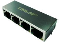 China AR14-3680 Multi-port RJ45 10/100, LED G/Y, NO EMI Fingers,Tab Down for sale