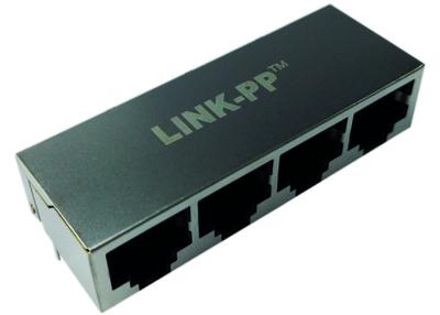 China AR14-3692 Multi-port RJ45 10/100Base-T NO LED, NO EMI Fingers, Tab Down for sale