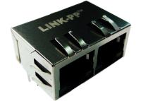 China AR12-3968I Rj45 10/100/1000 BaseT, LED G/Y, EMI Fingers, Tab Down, Ind Temp for sale