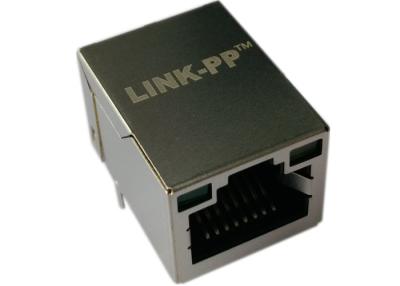 China AR11-3842 RJ45 Single Port 10/100 Base -T, LED G Left Side Only, Tab Up for sale