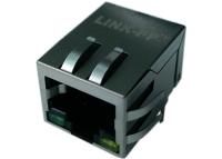 China AR11-3930I RJ45 1x1 Connector 10/100 BaseT EMI Shield Industrial Temp for sale