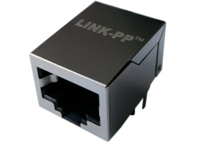 China AR11-3705I RJ45 1x1 Magnetic 10/100 BaseT W/o LED Tab Down Industrial Temp for sale