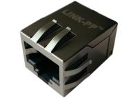 China Surface Mounting 10/100Base-T No LED SMT RJ45 Connector MJWF13T25U-KS06NP2-0808 for sale