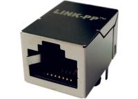 China MJF13T03U-KX06B3-0808 RJ45 With Magnetics 10/100Base-T Shield Wo/LED for sale