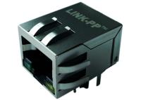 China LPJ0012GDNL Networking Rj45 Modular Jack Cross Tab-Down 7499011121 for sale