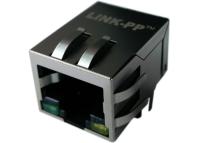 China RJMG1BD3B8K1ANR RJ45 Magnetic Jack 10/100 Single Port With Filter LED for sale