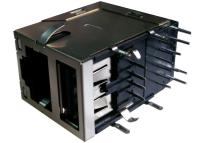 China RJMG233022610ER RJ45 Over USB Connector 1000 Base-T Filter Integrated Jack for sale