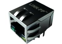 China LPJ0017GENL LINK-PP RJ45 Modular Jack Cross Rj45 Female Connector 13F-60GYDP2NL for sale