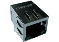 China Single Port Magnetic RJ45 Jack MOX-RJ45TD-006 10/100Mbps Rj45 Ethernet Lan for sale