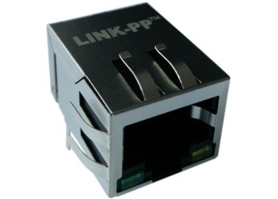China Single Port Magnetic RJ45 Jack MOX-RJ45TD-006 10/100Mbps Rj45 Ethernet Lan for sale