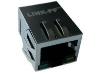 China MOX-RJ45TD-012 Magnetic RJ45 Jack 10/100Mbps Ethernet Lan Single Port for sale