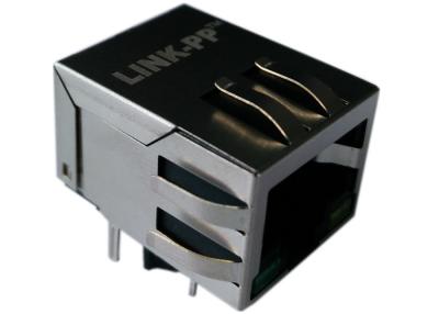 China MOX-RJ45TD-018 10/100Mbps Ethernet Lan Single Port Magnetic RJ45 Connector for sale