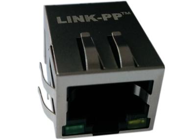 China Rj45 Magnetic Jack MOX-RJ45TD-024 10/100Mbps Ethernet Lan Single Port for sale