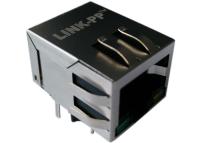 China Magnetic RJ45 Connector MOX-RJ45TD-048 10/100Mbps Ethernet Lan Single Port for sale