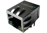 China Lan RJ45 Connector Magnetic RJ45 Jack MOX-RJ45TD-073 10/100Mbps Single Port Modular Jack for sale