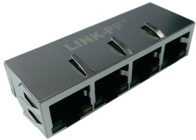 China Rj45 Magnetics Built-in 1000Base-T Connector HFJ14-1G46ER-L11RL for sale