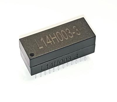 China L14H003-3 2.5G Base - T LAN Filter Dual Ports PoE 30 / 60W Ethernet Transformer for sale