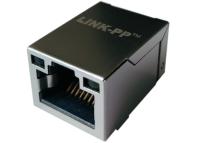 China LPJ19201BGNL Cross MIC2412A-5108X-LF High performance SMT RJ45 Connector for sale