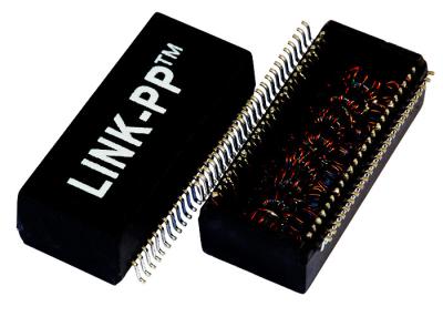 China LP84812ANL Dual Port 48Pins Gigabit POE+ Ethernet Isolation SMT Transformer for sale