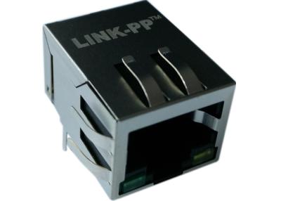 China LPJ0158GDNL 10/100 Base-T RJ45 Connector, 1X1 Tab-down Magjack SFE-PRT-08534 for sale