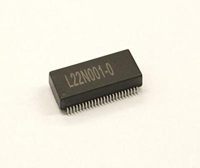 China L22N001-0 Single Port Telecom Transformer 1G Base - T SMT Lan Filter UDE for sale