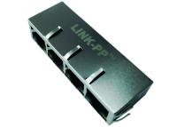 China J8064D648ANL Multi-port RJ45 1X4 100BASE-TX ICM 2250VDC Tab Down for sale