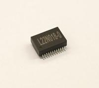 China UDE L22N018-0 10G Base - T Single Port LAN Filter SMD Ethernet Magnetic Transformer for sale