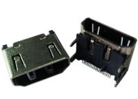 China LPHDMI2028NL 19 Pins SMT Type HDMI Receptacle Right Angle for sale