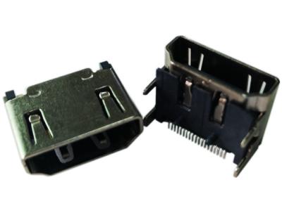 China LPHDMI2028NL 19 Pins SMT Type HDMI Receptacle Right Angle for sale