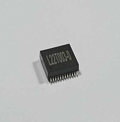 China L22T003-0 1000 Base - T Ethernet Transformer UDE Single Port SMD LAN Filter for sale