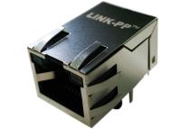 China RTA-365ATR1A Rj45 Modular Jack With Magnetics 1x10/100Mbps LPJ9026KONL for sale