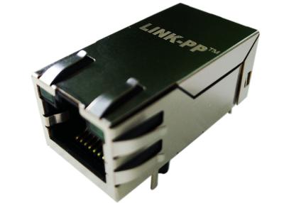 China LPJK0039AONL Gigabit RJ45 With Integrated Magnetics Cross 7499111614A for sale