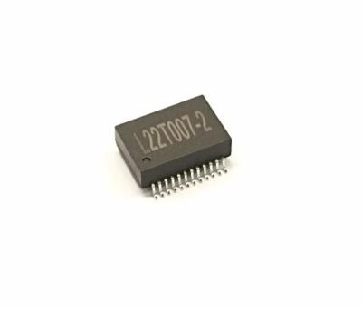 China L22T007-2 UDE 1 Port 2.5G Base - T LAN Filter Transformer Modules Meet IEEE802.3 Af Standard for sale